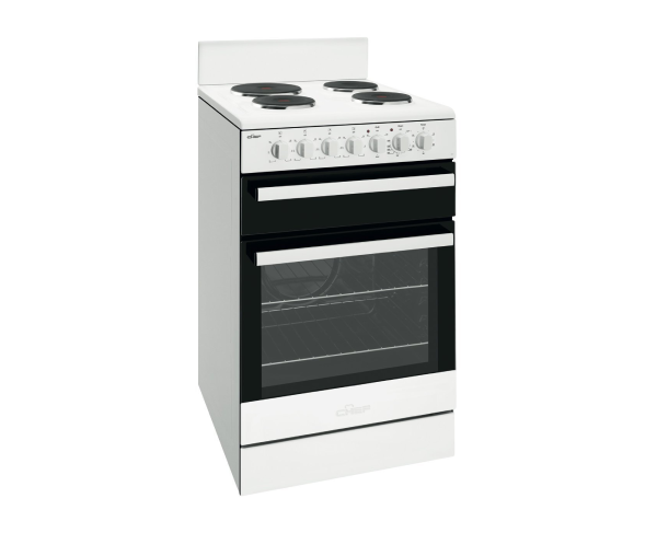 Chef 54cm Electric Upright Cooker - White – Chef – Stoves