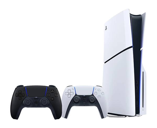 PS5 PlayStation 5 Slim Console - Disc + PS5 PlayStation 5 DualSense ...