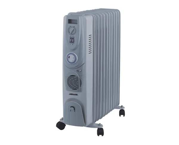 Heller 11 Fin Oil Column Heater with Timer and Fan Assist – Heller ...