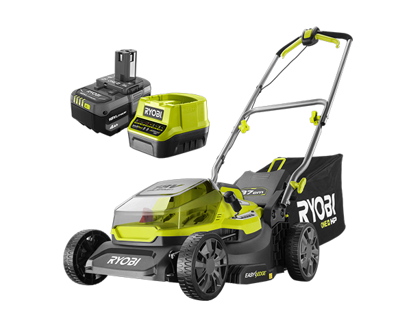 Ryobi One+ 18V 37cm 4.0Ah HP Brushless Cordless Lawn Mower Kit – Ryobi ...