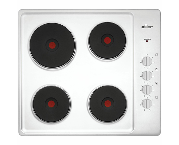 Chef 60cm Electric Stainless Steel Cooktop – Chef – Cooktops