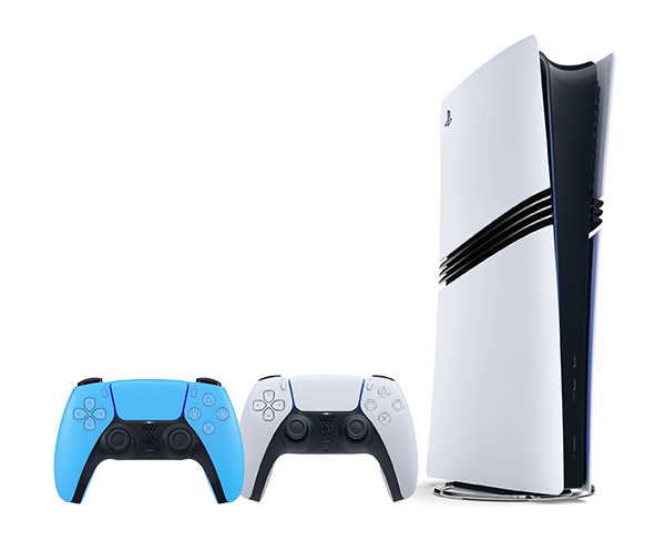 PS5 PlayStation 5 Pro Console + Starlight Blue Controller Bundle – Sony ...