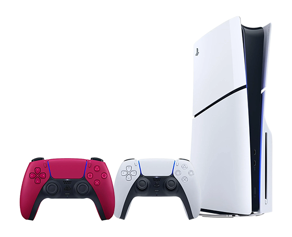 PS5 PlayStation 5 Slim Console - Disc + PS5 PlayStation 5 DualSense ...