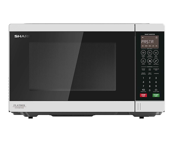 Sharp 32L 1200W Flatbed Microwave White – Sharp – Small Appliances