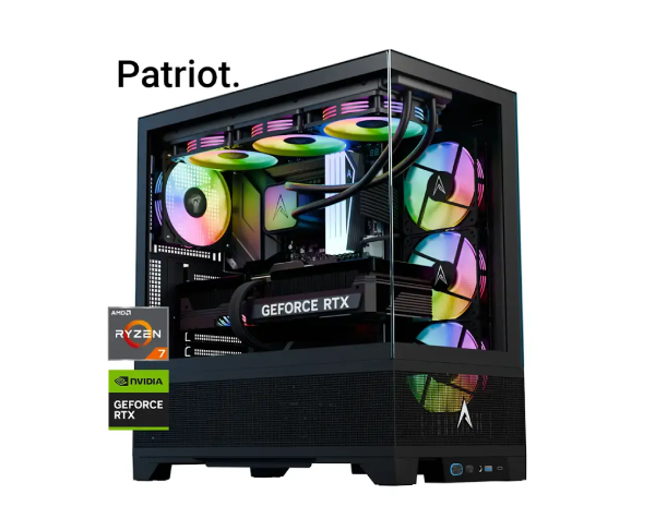 Allied Patriot Ryzen 7 9800X3D | RTX 5090 32GB Gaming PC - Black ...