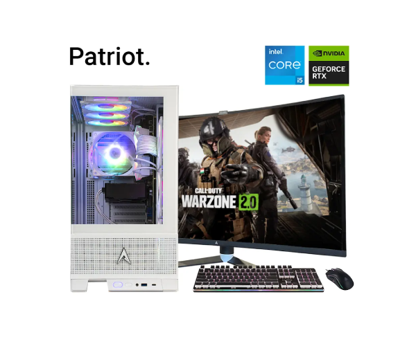 Allied Patriot Intel Core i5-14400F | RTX 5070 12GB Gaming PC Bundle ...