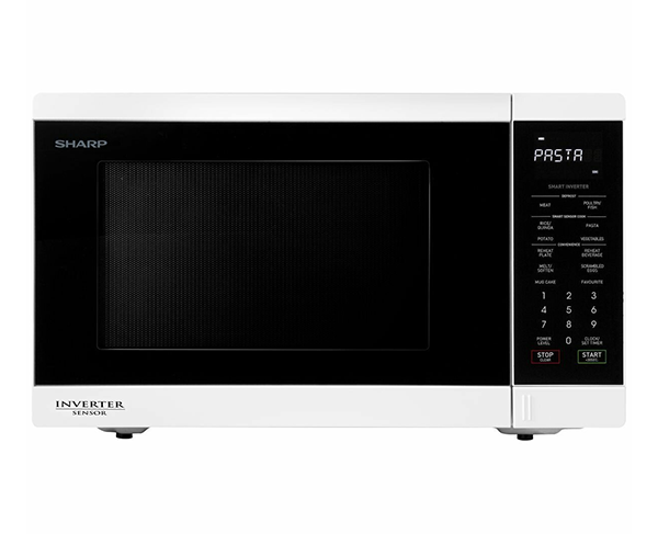 Sharp 34 Litre Mid Size Microwave Oven - White – Sharp – Small Appliances